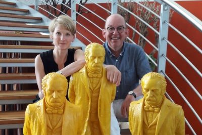 Anne-Dore Krohn und Denis Scheck „Menschen ohne Humor sind mir ...